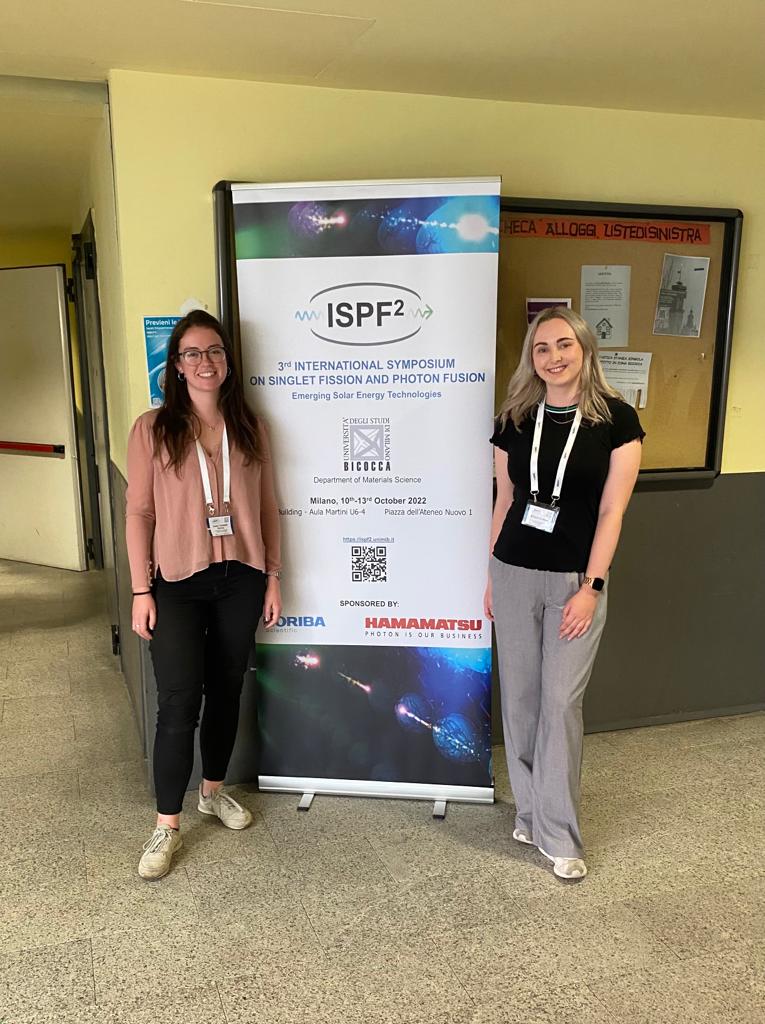 Group presents work at ISPF2 in Milan | Photoactive Materials Group
