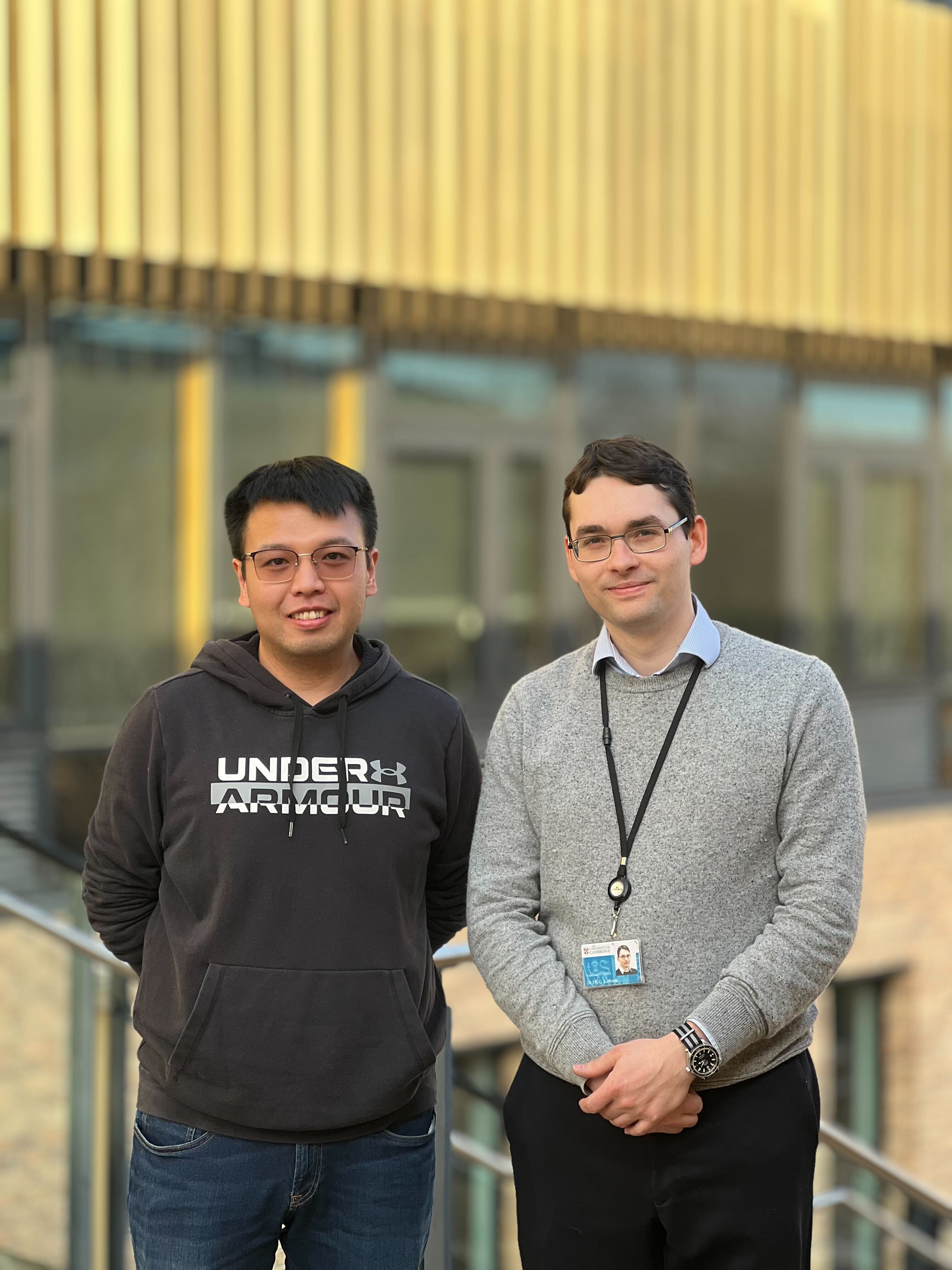 Welcome Joshua and Zhihang! | Photoactive Materials Group